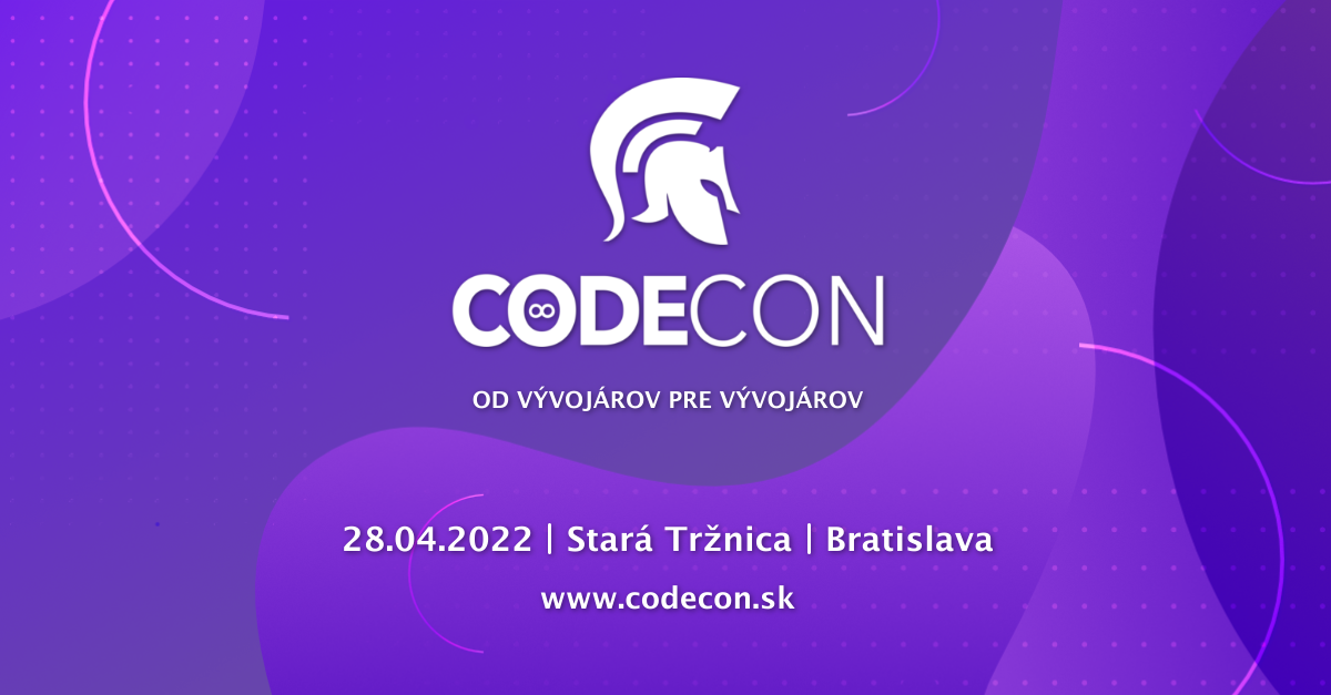 Na konferencii CodeCon 2022 nemôžete chýbať - alian.info